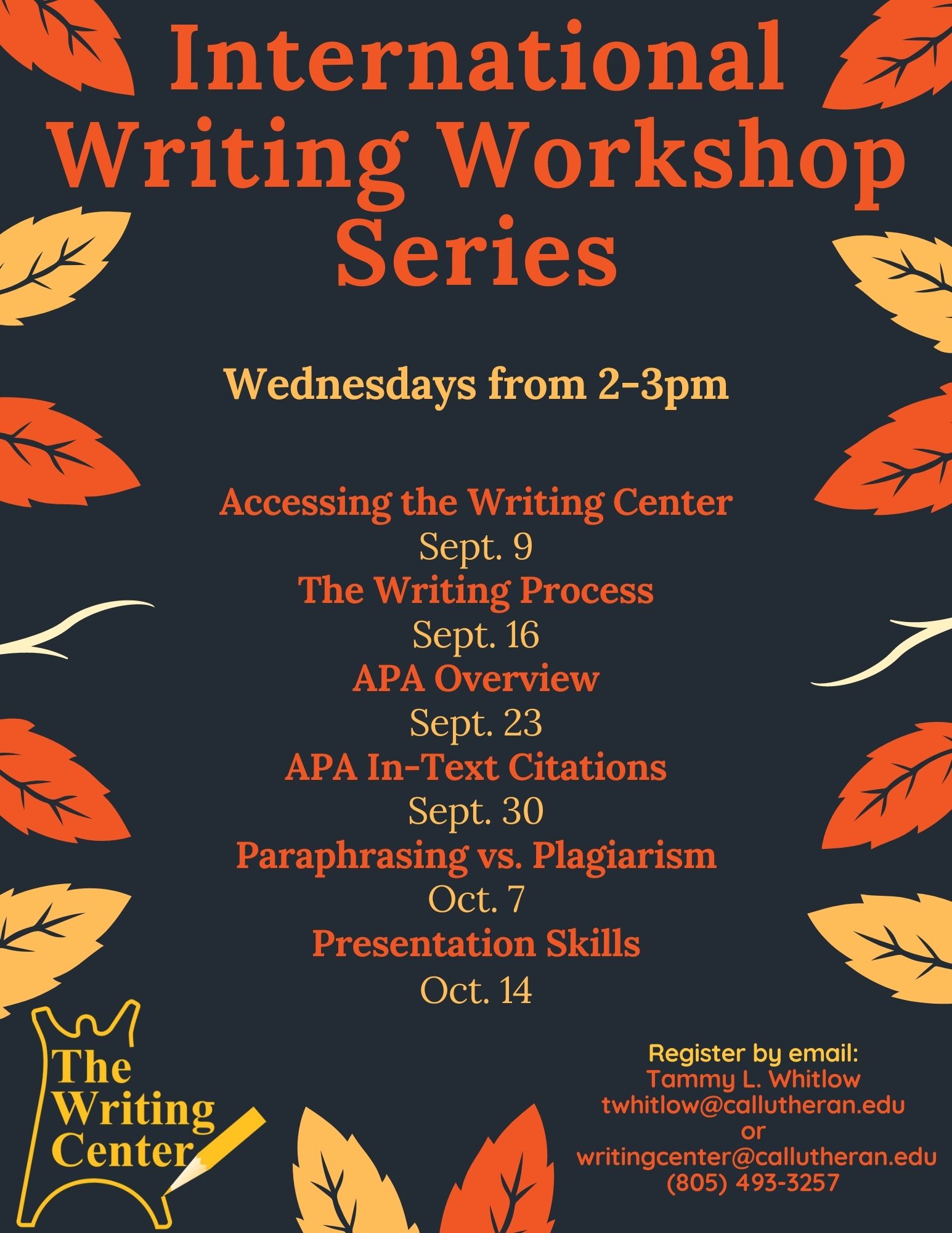 International Student Resources | The Writing Center at Cal Lutheran